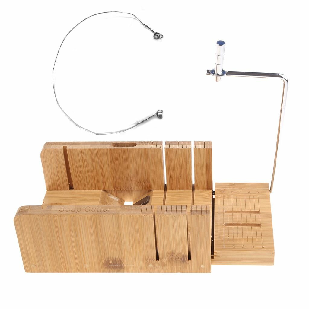 Форма для изготовления мыла, Ручной мыльный резак из бамбука и дерева, 1 комплект