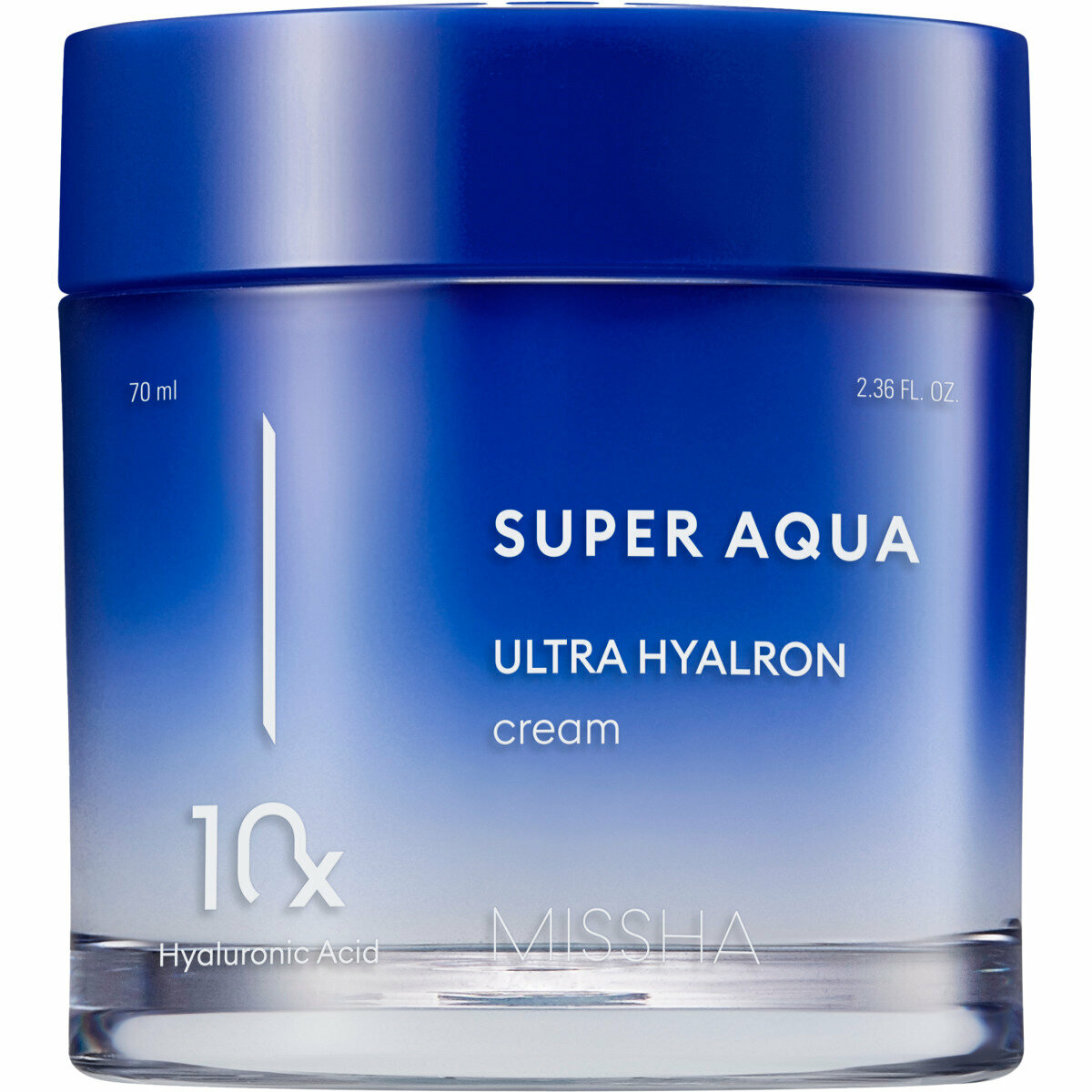 Увлажняющий крем для лица, Missha, Super Aqua Ultra Hyalron Cream, 70 мл