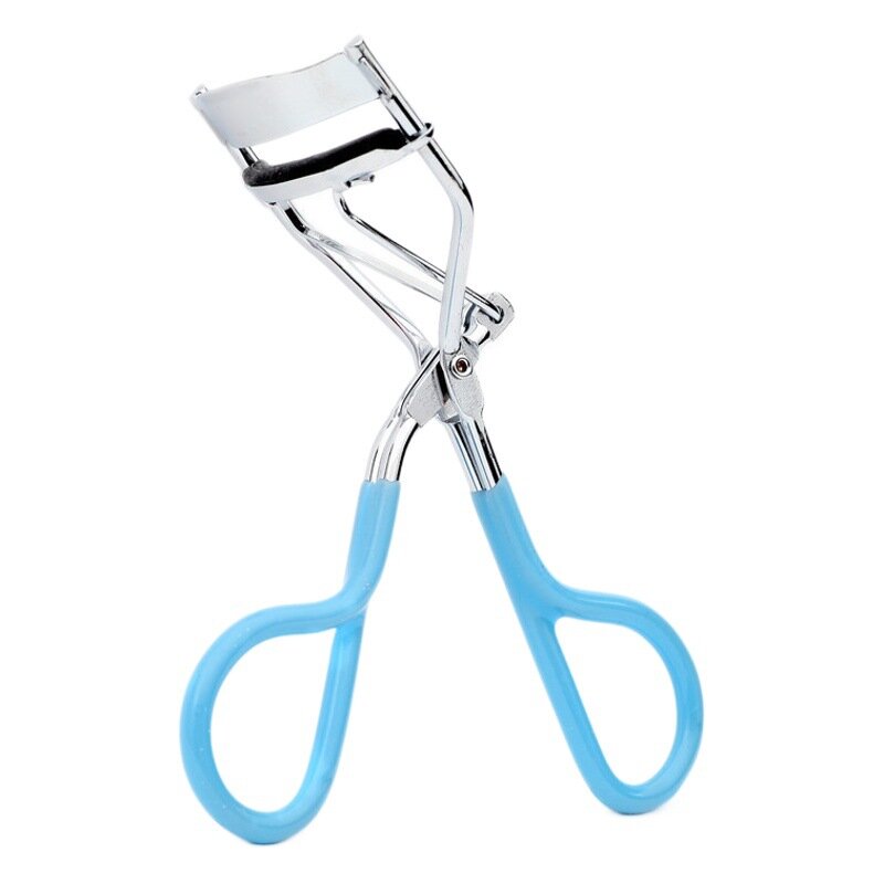 Бигуди Luo Mei Color Dip, для ресниц, с пластиковой ручкой, металлические, белые