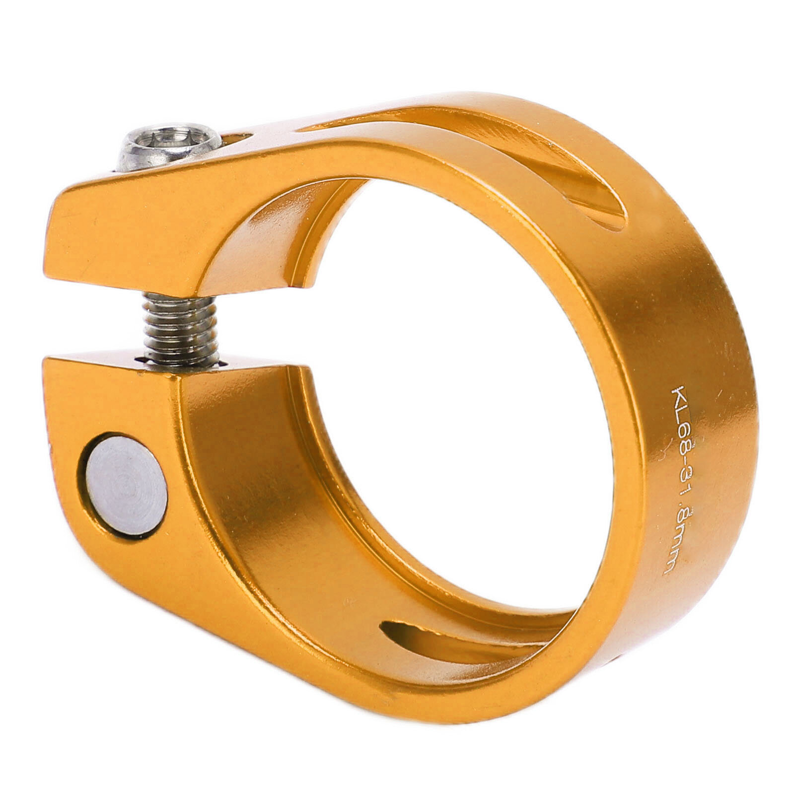 Зажим для трубки сиденья велосипеда, замок для горного дорожного велосипеда, подседельный штырь, зажим для трубки сиденья из алюминиевого сплава, золото