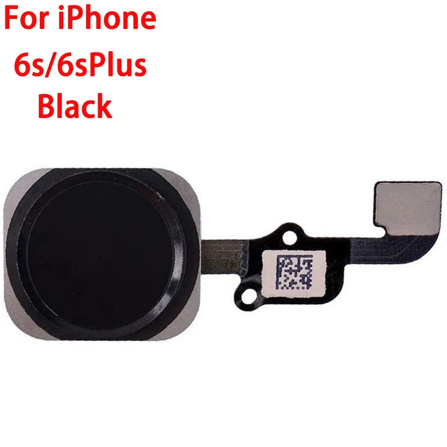 Датчик Touch ID и меню, кнопка «Домой», гибкий кабель для iPhone 6, 6Plus, 6s, 6sPlus 6s-6sPlus black