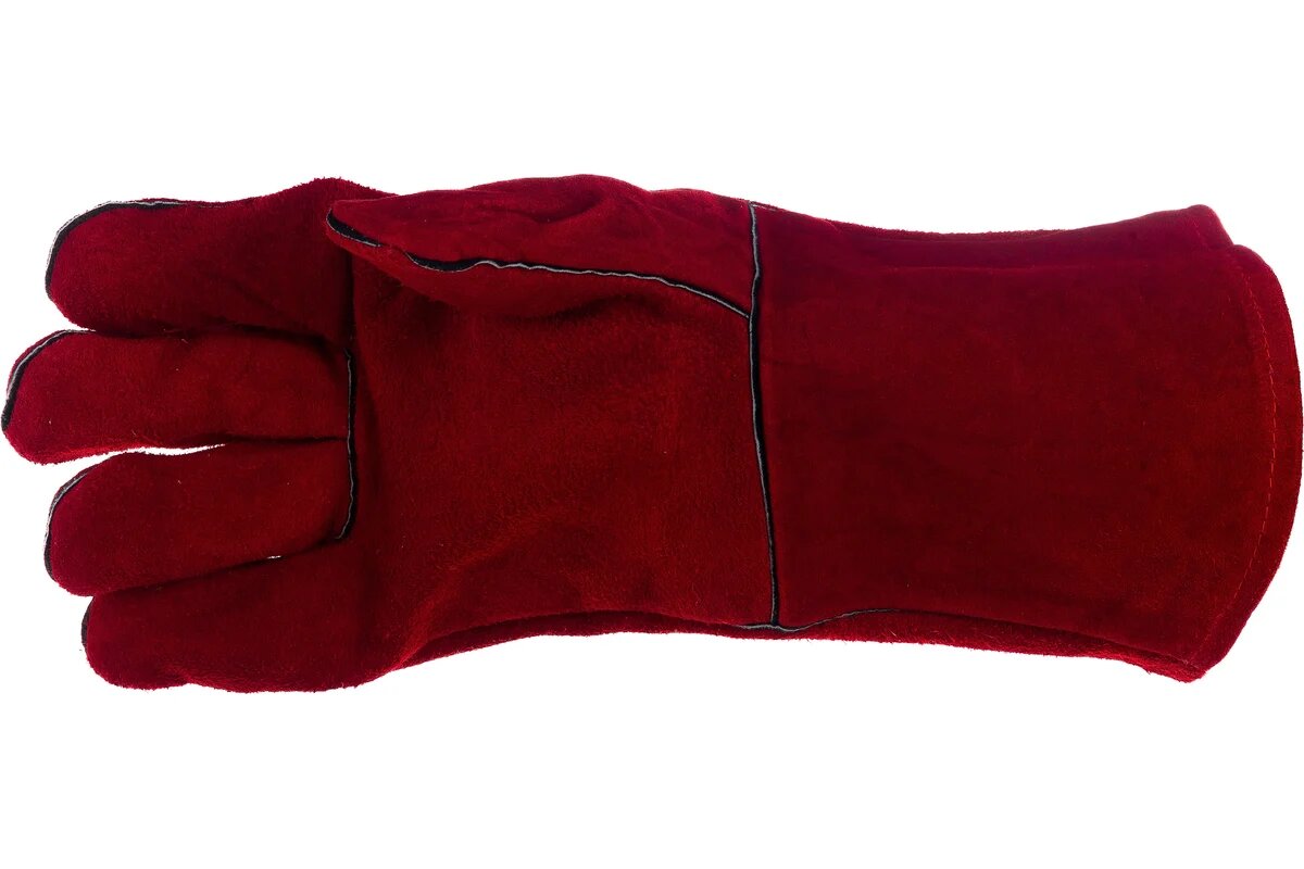 Профессионал Краги красные трек 35см