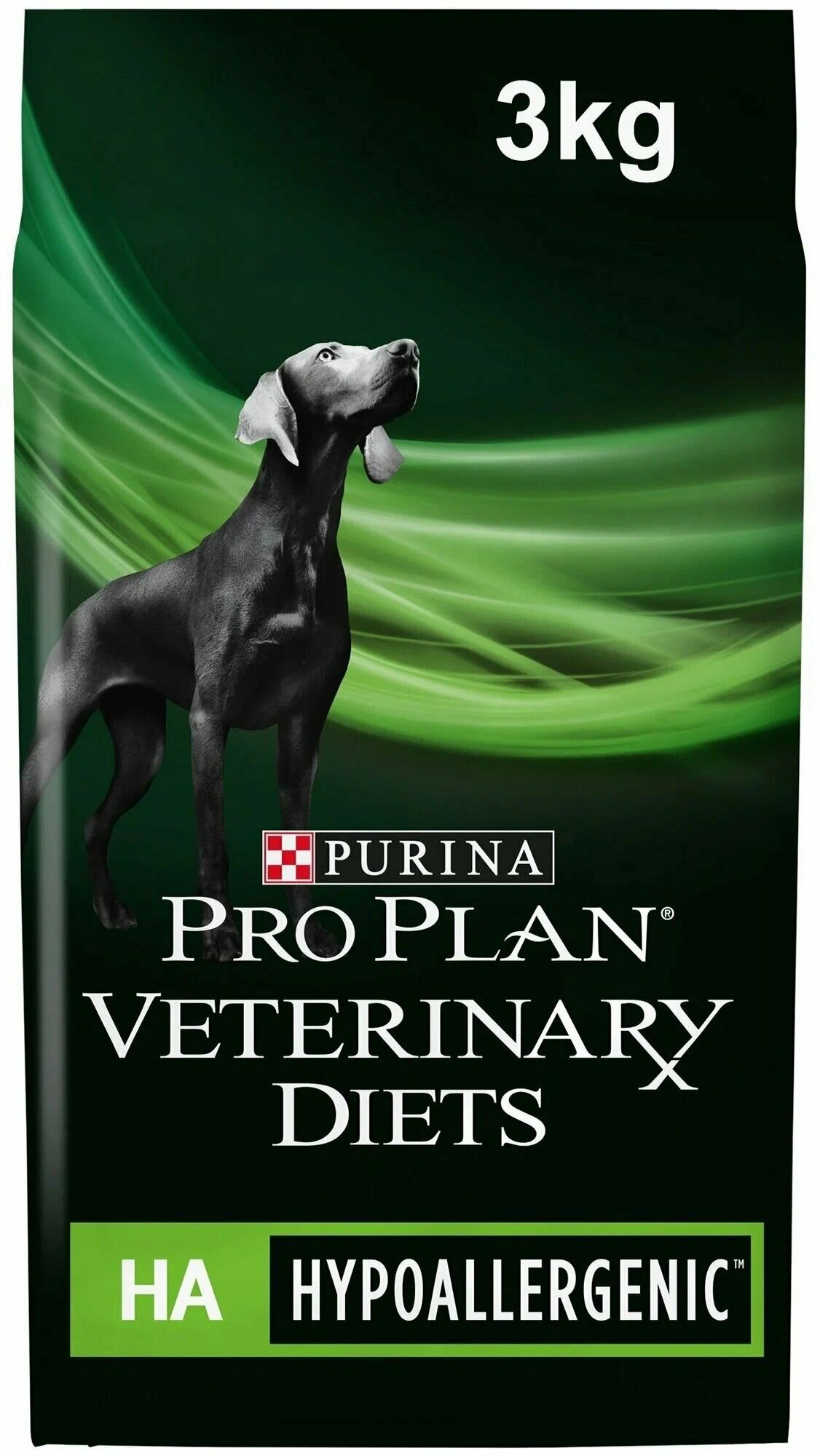 Сухой корм для собак Pro Plan Veterinary Diets HA Hypoallergenic при пищевой непереносимости 3 кг