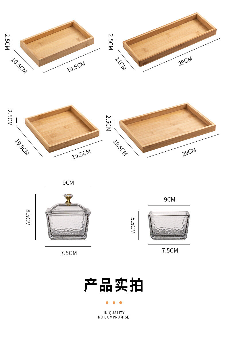 Стеклянные тарелки с фруктами, деловые закуски, тарелки с блюдами