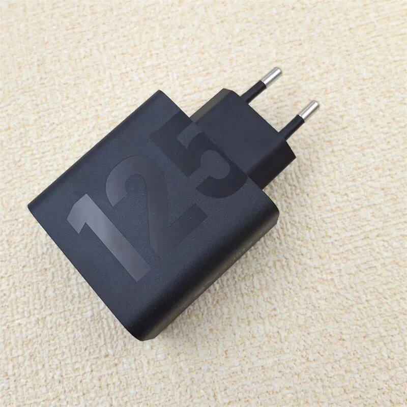 Оригинальное зарядное устройство для Motorola X50 Ultra Edge 50 Pro 125 Вт, адаптер питания для быстрой зарядки турбонаддува, кабель типа C PD для Moto X40 X30 Pro EU Charger Only