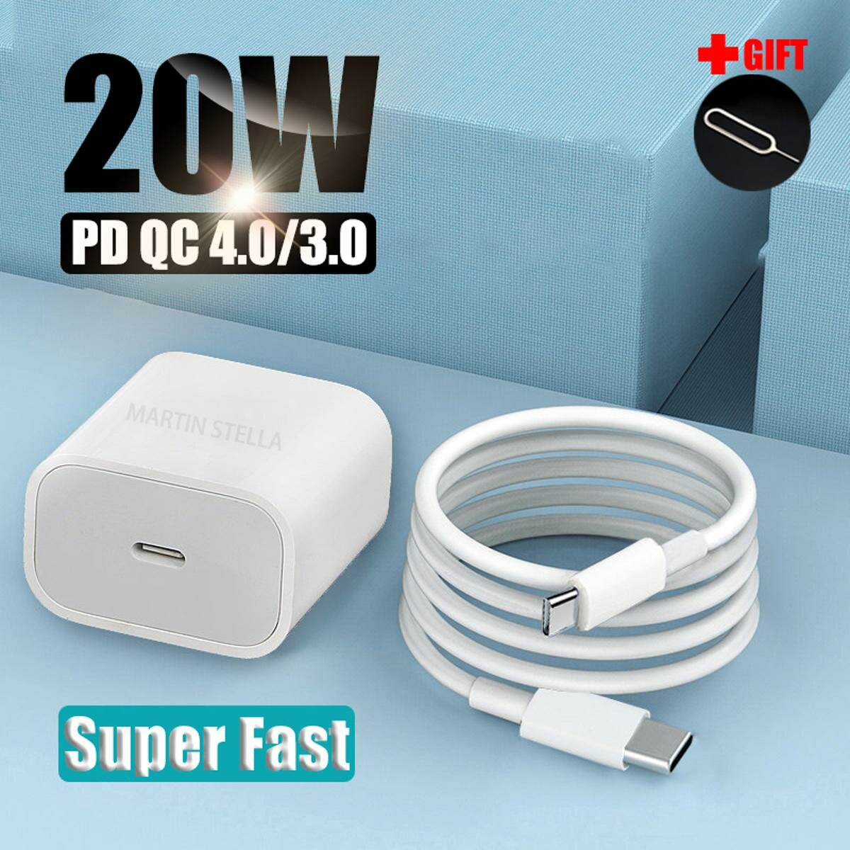 20 Вт 18 Вт Pd Usb C зарядное устройство для iPhone 13 12 Pro Max 11 14 Xs Xr Mini быстрое зарядное устройство Type C Qc 3.0 кабель для быстрой зарядки зарядное устройство для телефона