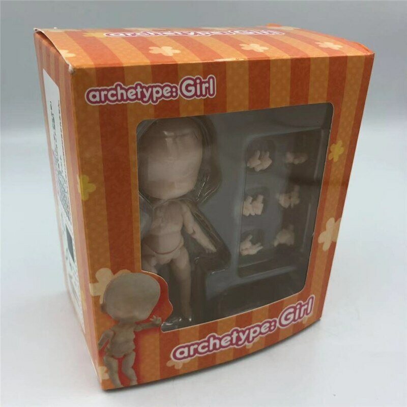 BODY KUN / BODY CHAN He She Ferrite Figma Movable Kid Boy Girl Body Feminino Cute Ver. ПВХ Фигурка Модель Игрушки 14 см