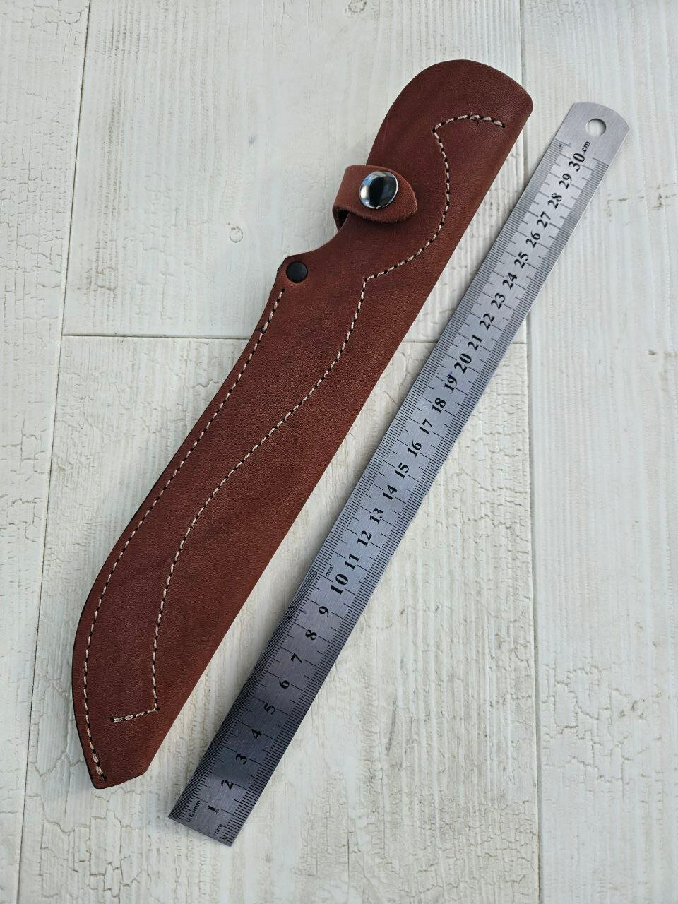 Чехол кобура для ножа и тесака (клинок до 20 см и 4 см шириной). На рыбалку, охоту, туризм