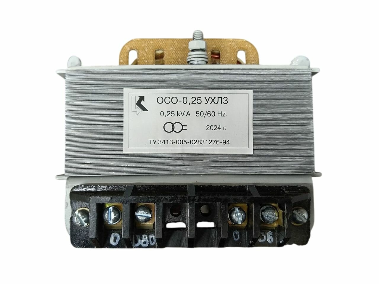Трансформатор напряжения ОСО-0,25 (380/36В) УХЛ3 0,25 KV A 50/60 Hz (ТУ 3413-005-02831276-94)