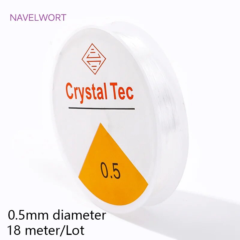 Хрустальная нить NAVELWORT для бижутерии 0.5 mm-18m