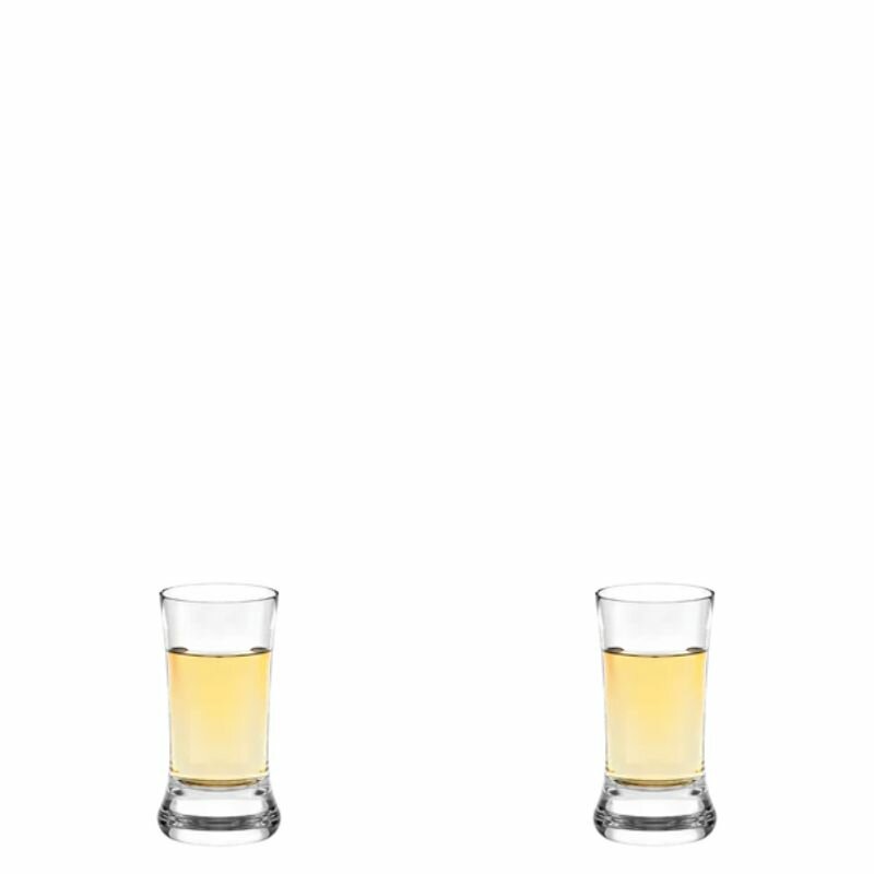 Две стопки Хот-Шот Stolzle 45мл