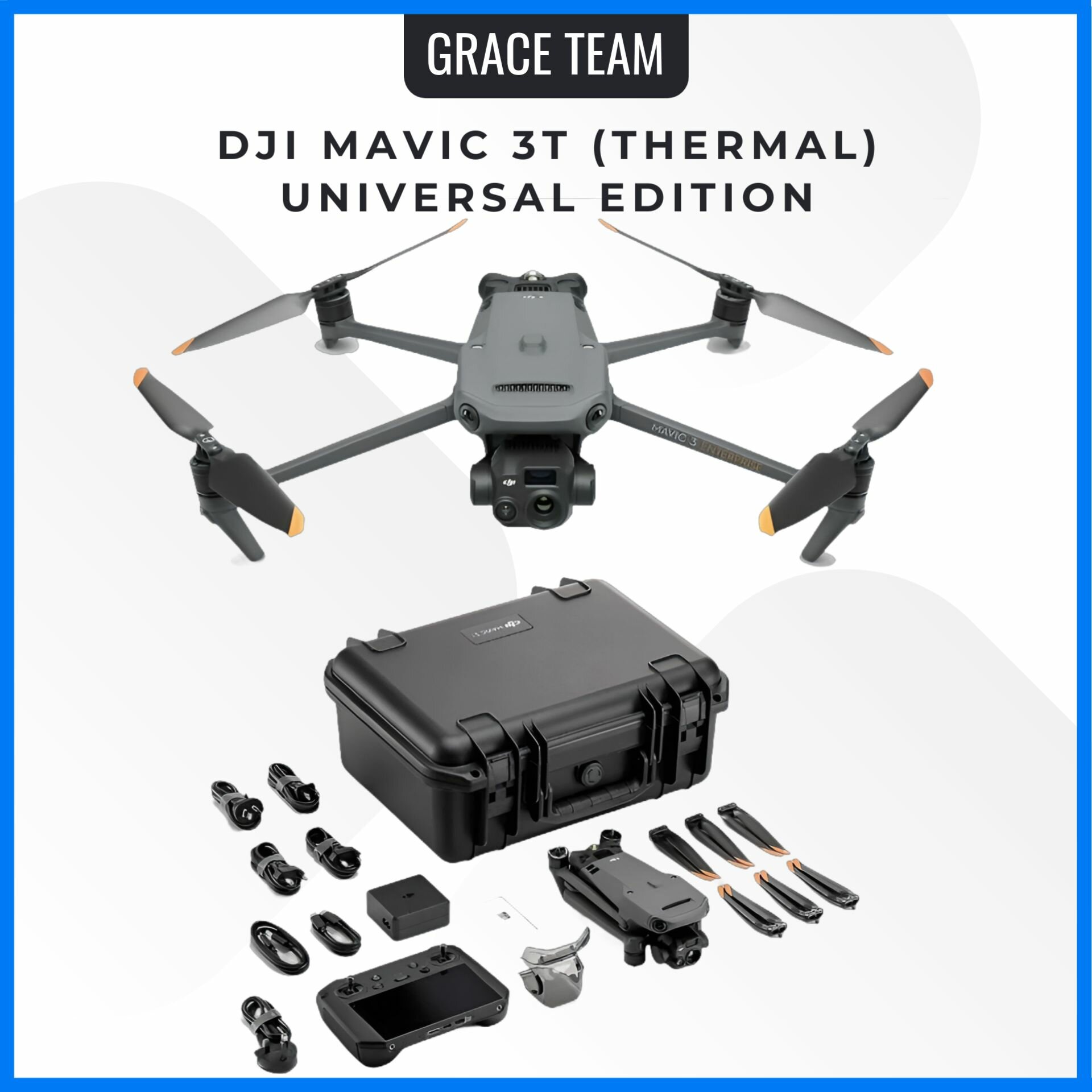 Квадрокоптер DJI Mavic 3 T (Thermal)- Universal Edition
