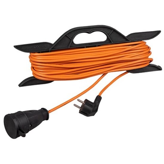 Удлинитель Cabeus ПВС 3500Вт на рам. ке 20м. (EC-F-3.5-G-20)