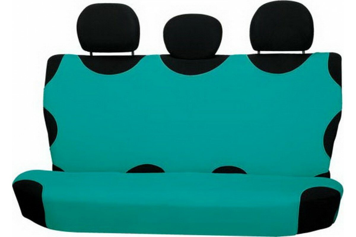 Чехлы Koszulka, для заднего сиденья автомобиля, накидка, S, зеленые