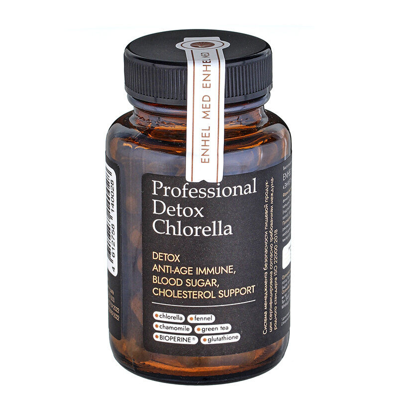 Энхель Мед Хлорелла Детокс Профессиональная Капс.№60