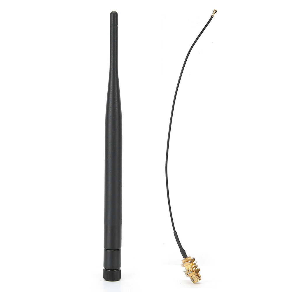 Wi -Fi Антенна 2.4G/5G Двойной полосы 6DBI с набором для удлинительного кабеля IPEX4 для маршрутизатора беспроводной сети