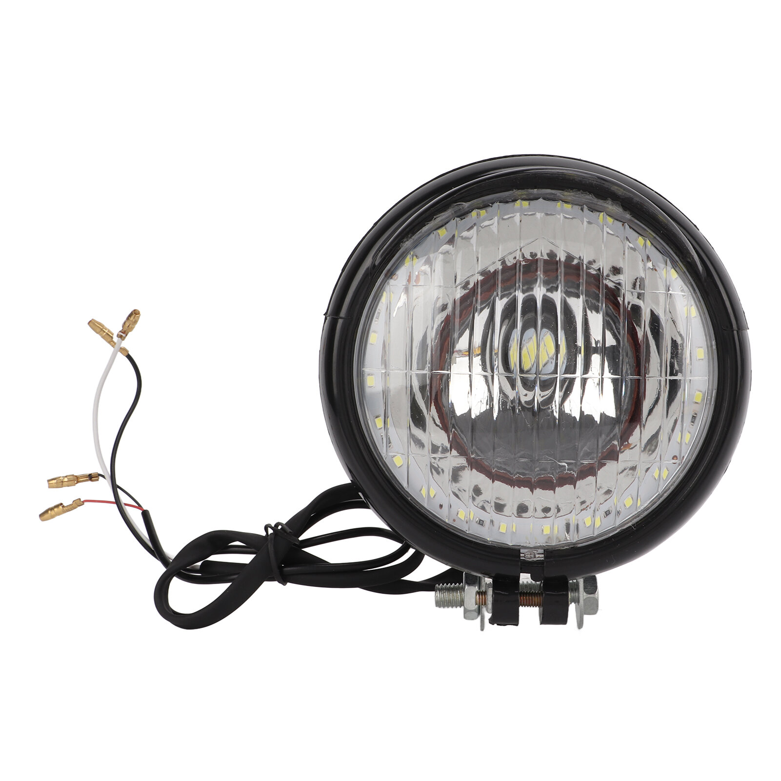 5in Мотоциклетная Светодиодная Фара 12V Водонепроницаемая Энергосберегающая Универсальная Передняя Лампа для Скутеров Квадроциклов Внедорожников