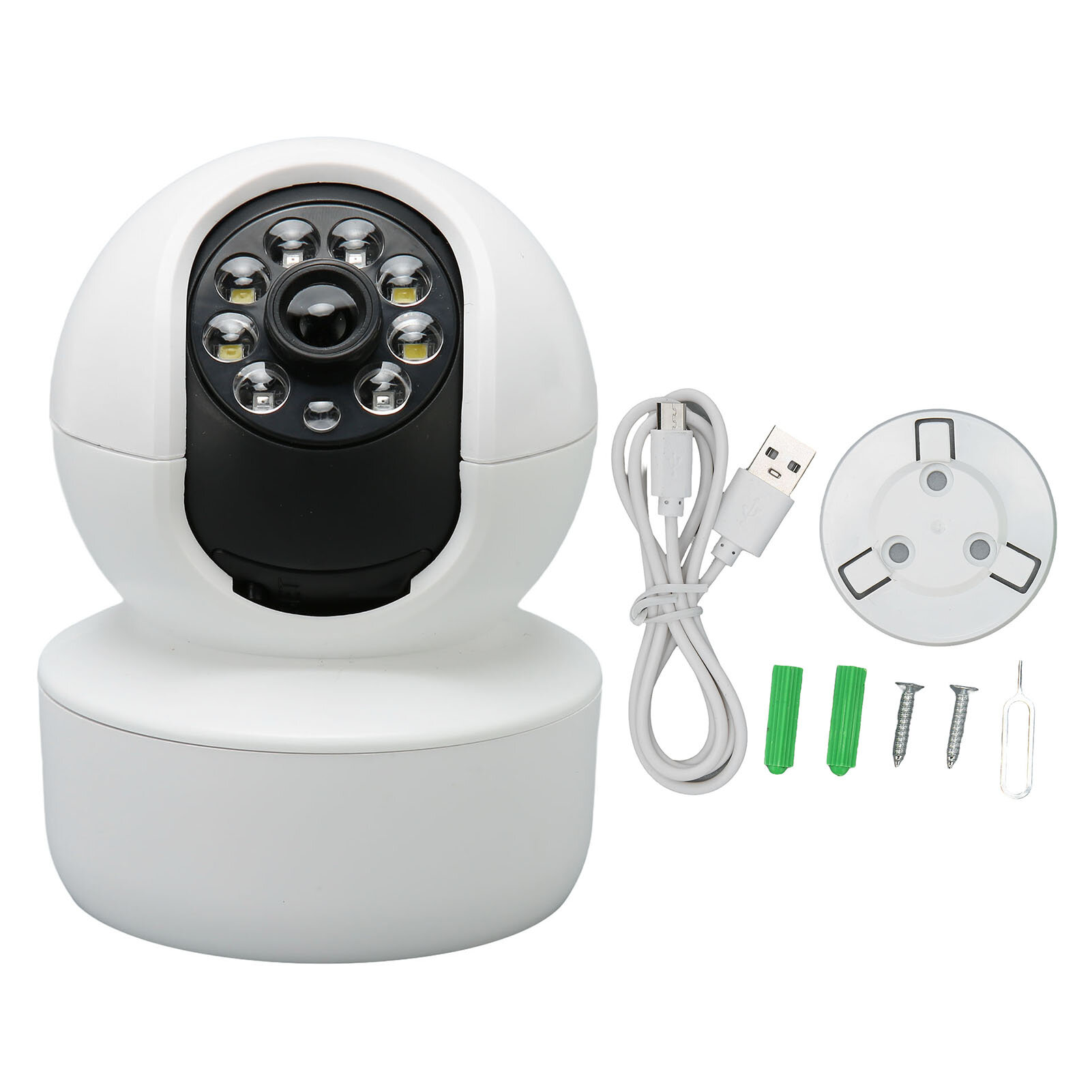 Smart Security Camera 1080p Беспроводное соединение двухсторонние камера обнаружения движения Audio