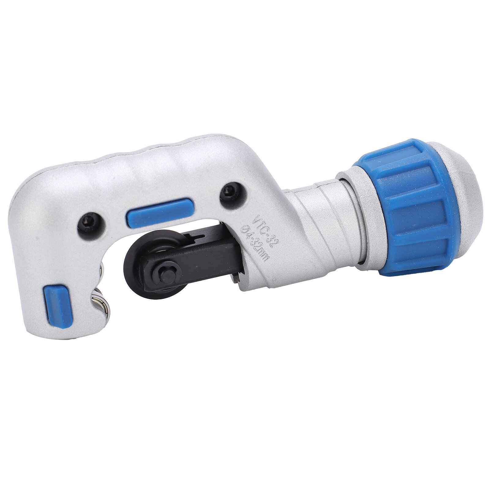 Труборез с подшипниковыми роликами, ручная регулировка, металлический, для резки труб PPR, 4‑32 мм, модель VTC‑32