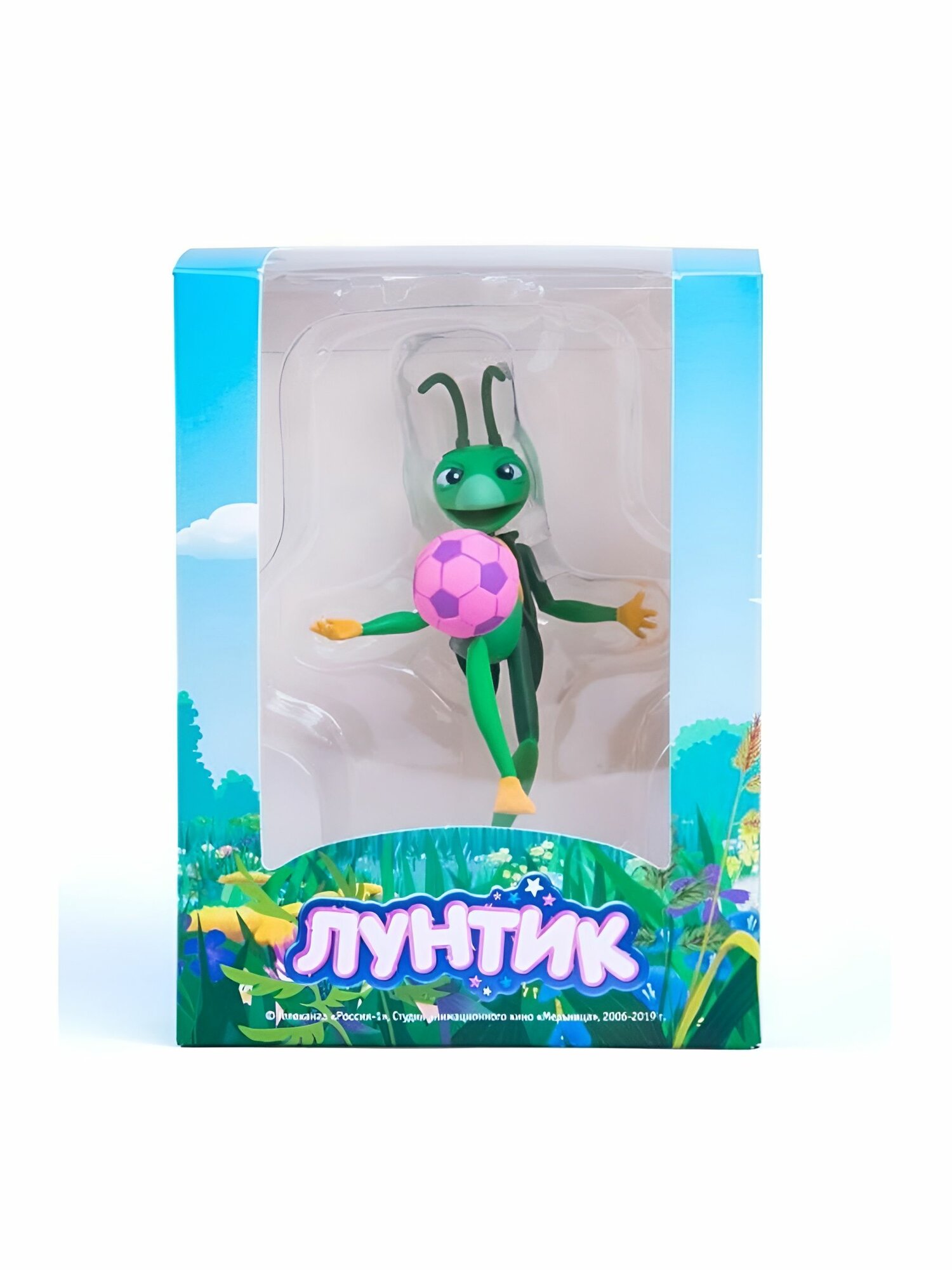 Prosto Toys - Фигурка Кузя футболист Лунтик и его друзья
