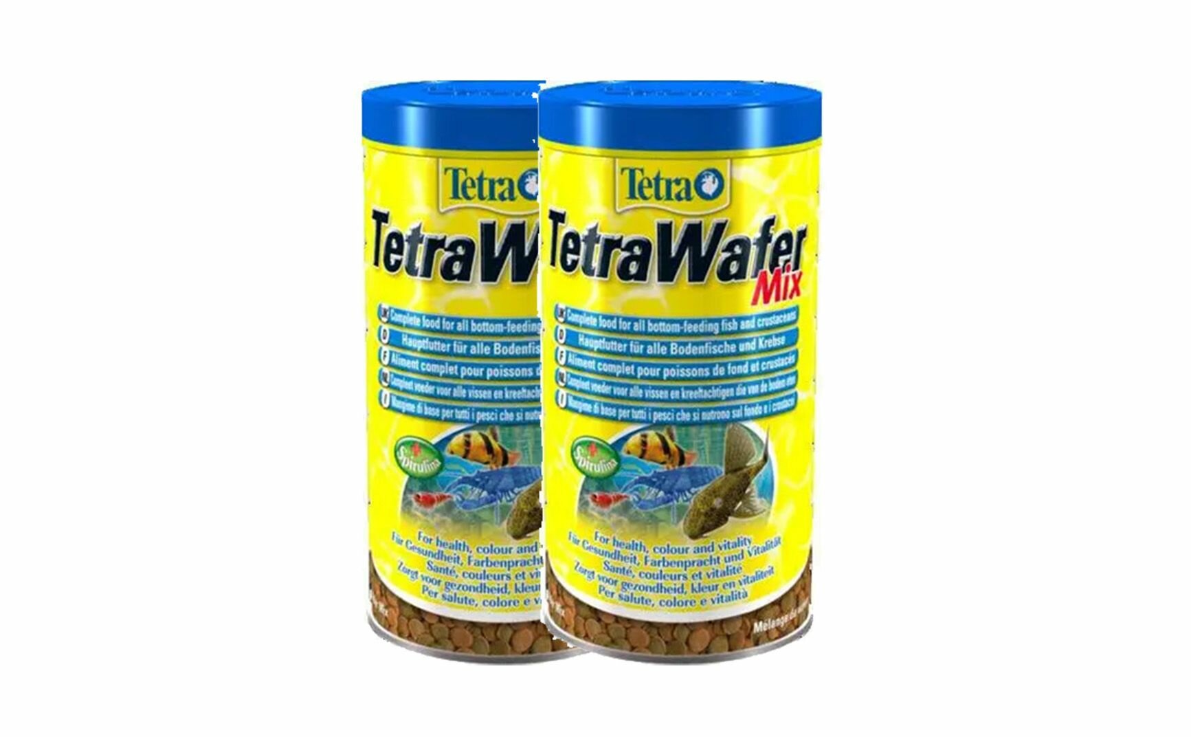 TetraWaferMix корм-чипсы для всех донных рыб 1 л х 2 шт.