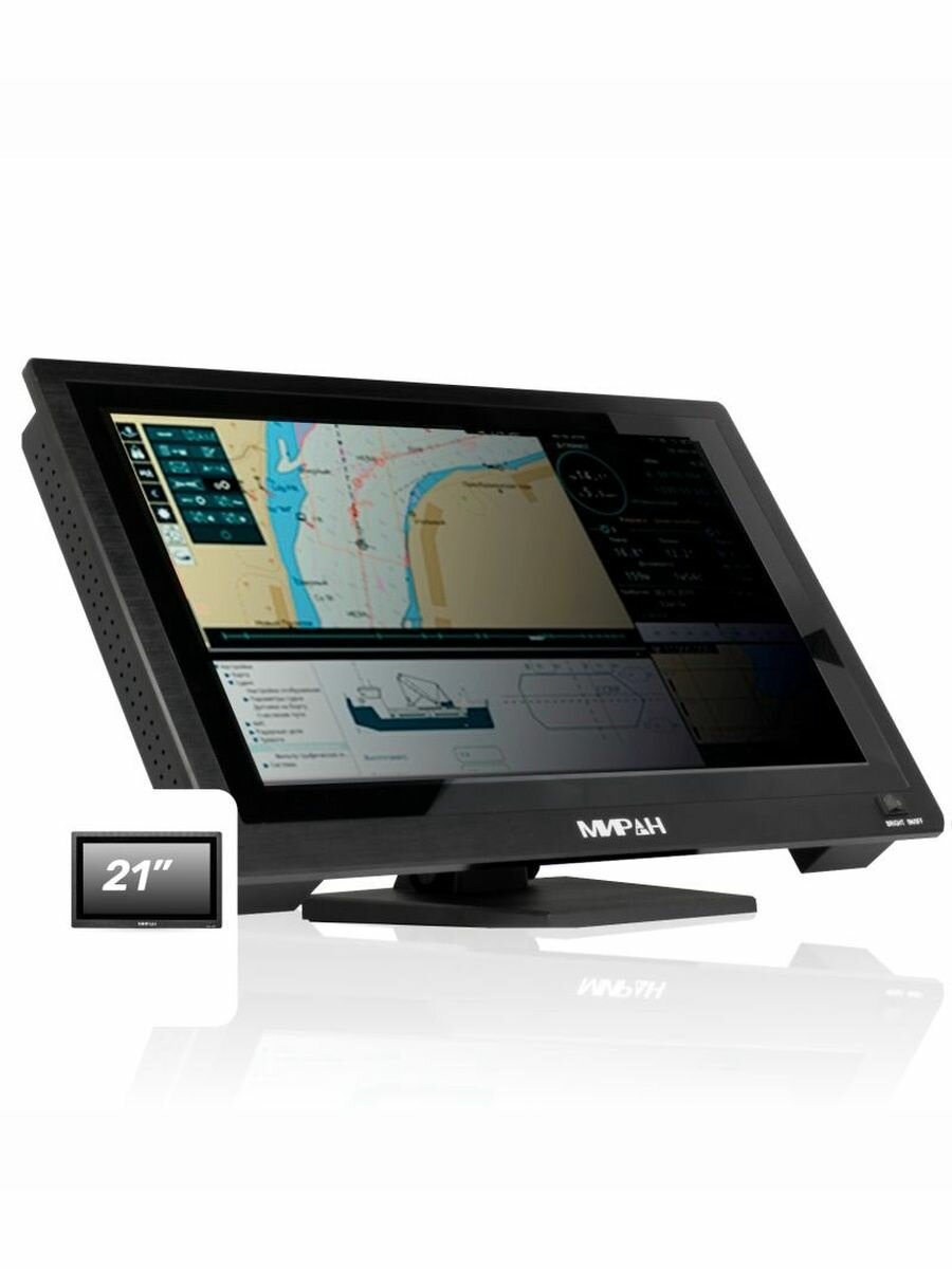 Промышленный защищенный моноблок, 22", миран ММ-22, 6 поколение