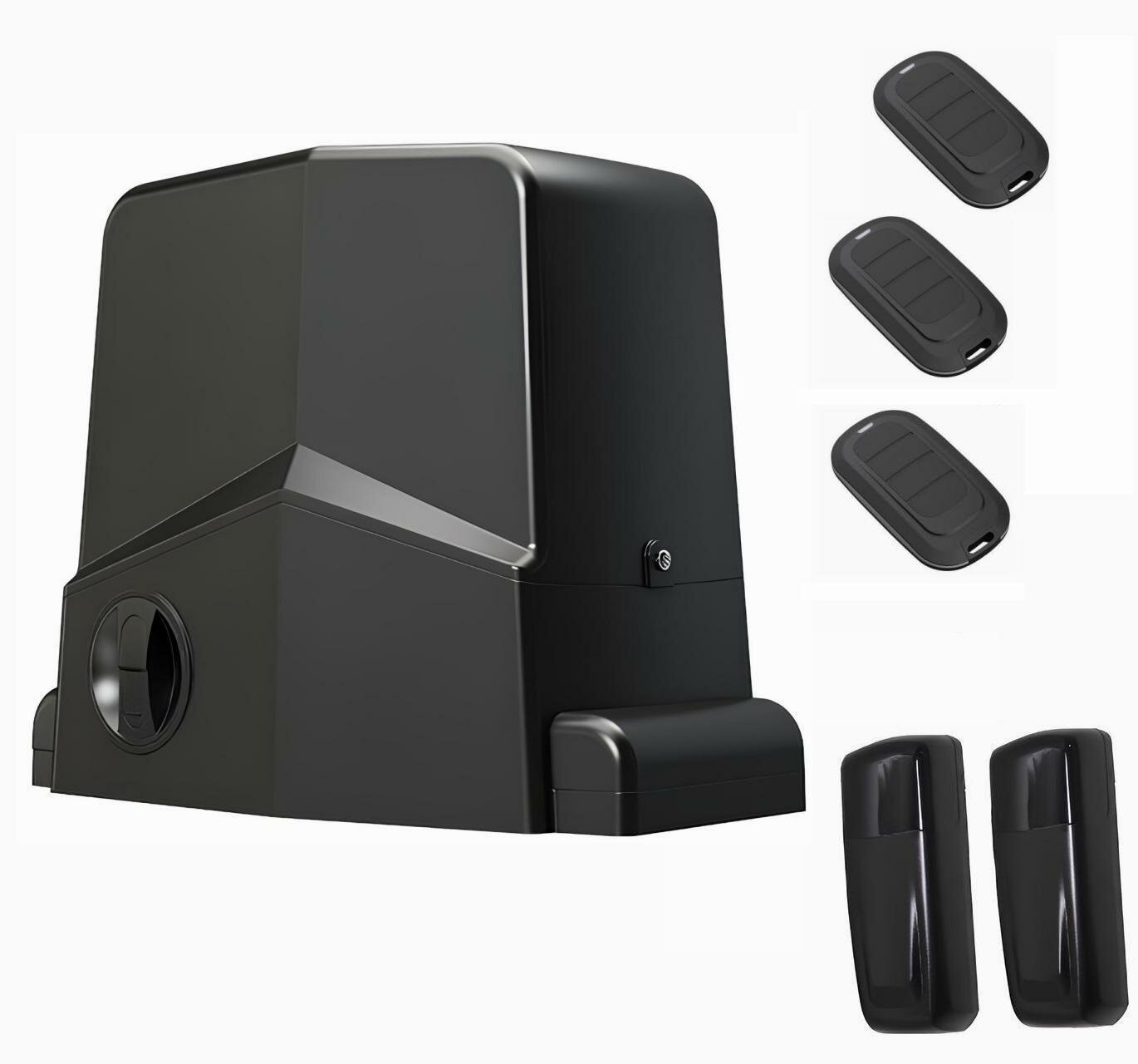 Автоматика для откатных ворот ARW-1000MKIT F-Т3, комплект: привод, фотоэлементы, 3 пульта