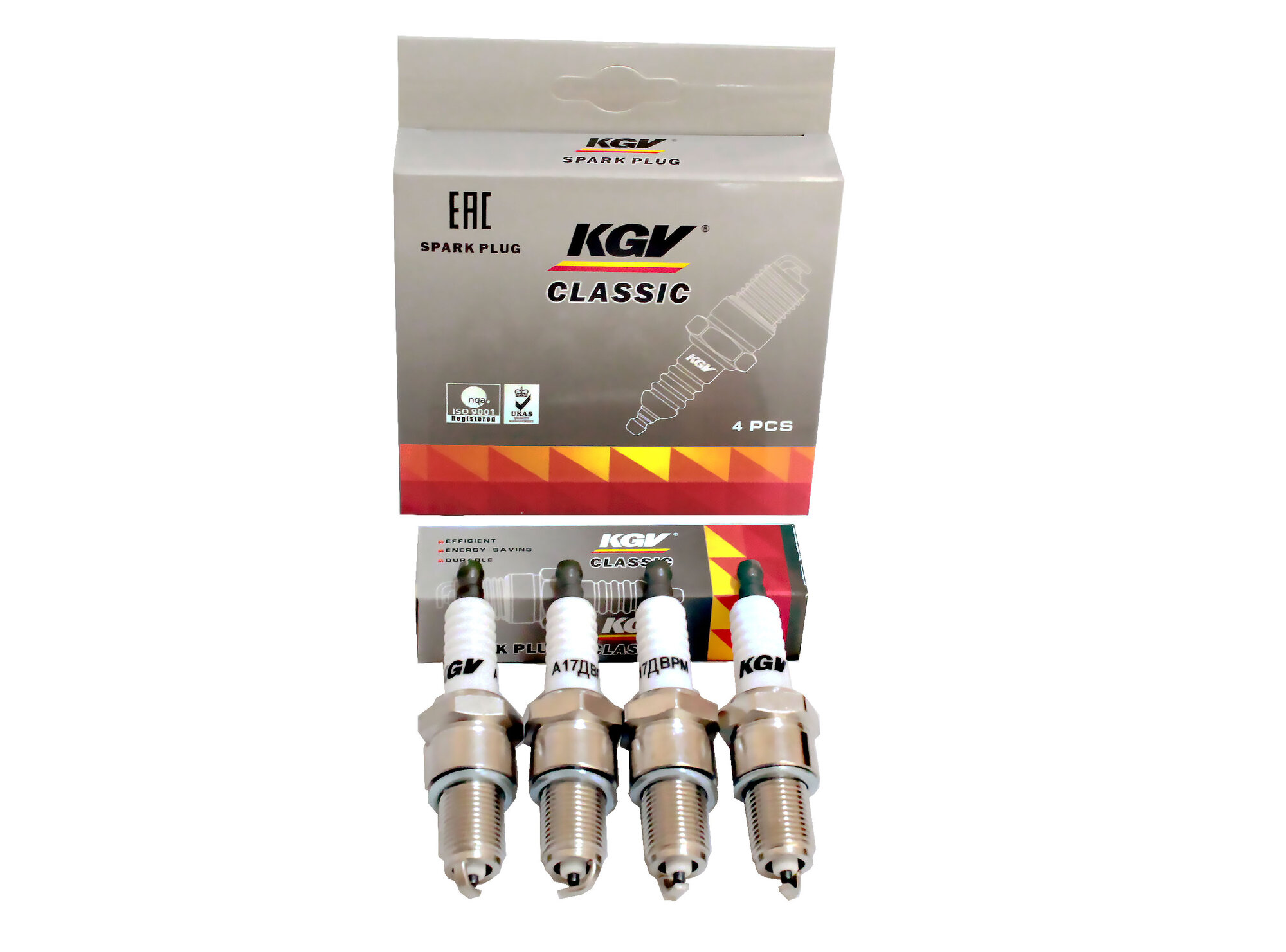 Свеча "KGV" для а/м ВАЗ 2101/08 "Classic" KGV A17ДBPM | цена за 1 шт