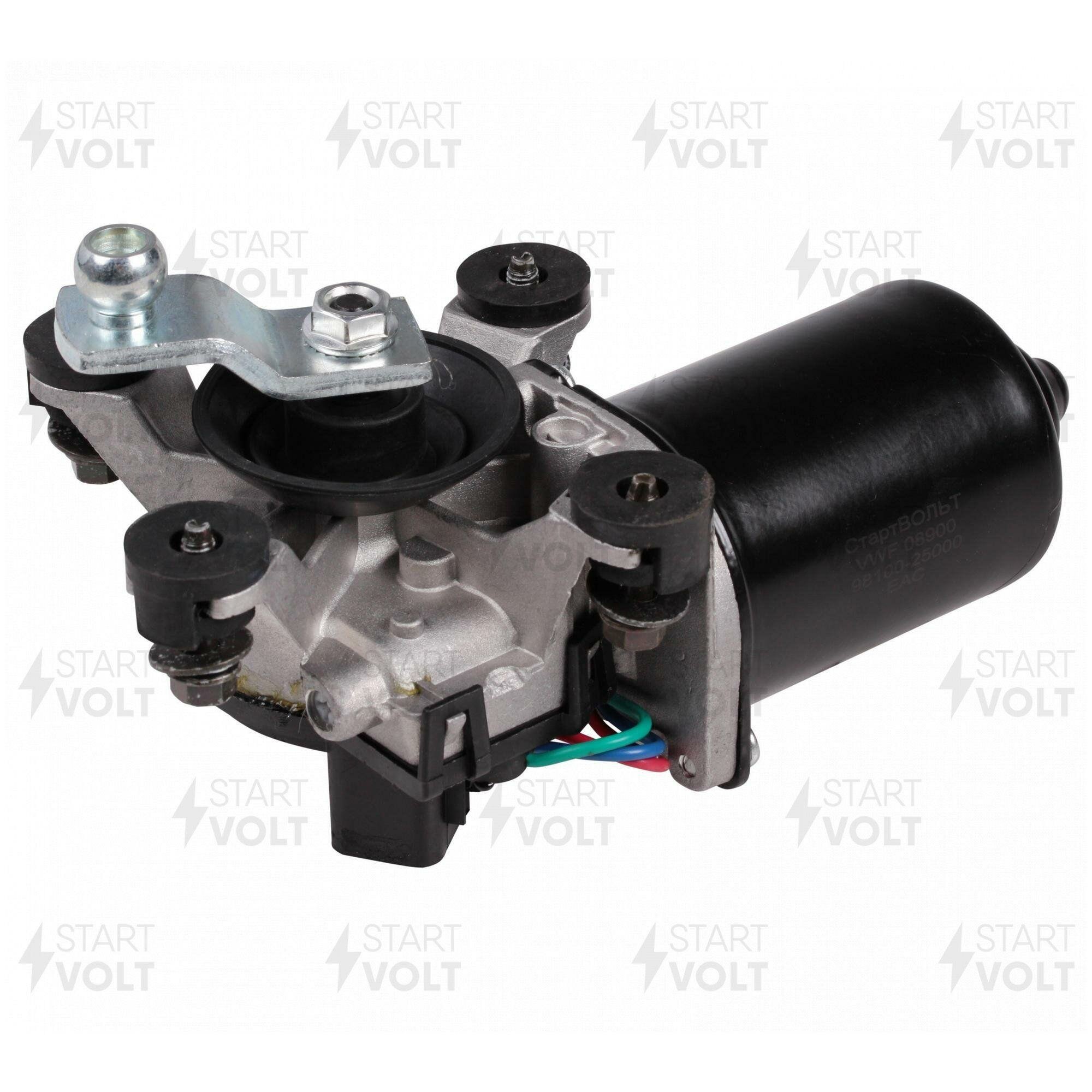 Startvolt моторедуктор стеклооч. для а/м hyundai accent ii (тагаз) (01-) (vwf 08900) vwf08900