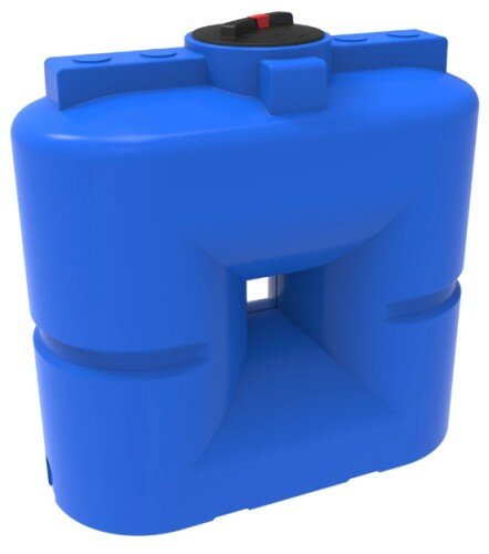 Емкость экопром S1000 л, вертикальная синий