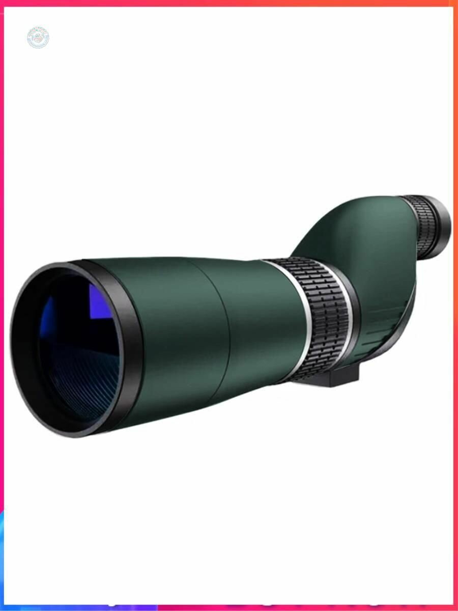 Монокулярный зум-телескоп с увеличением 20-60x60, призма Bak4, водонепроницаемый и противотуманный для охоты, кемпинга и наблюдения за природой