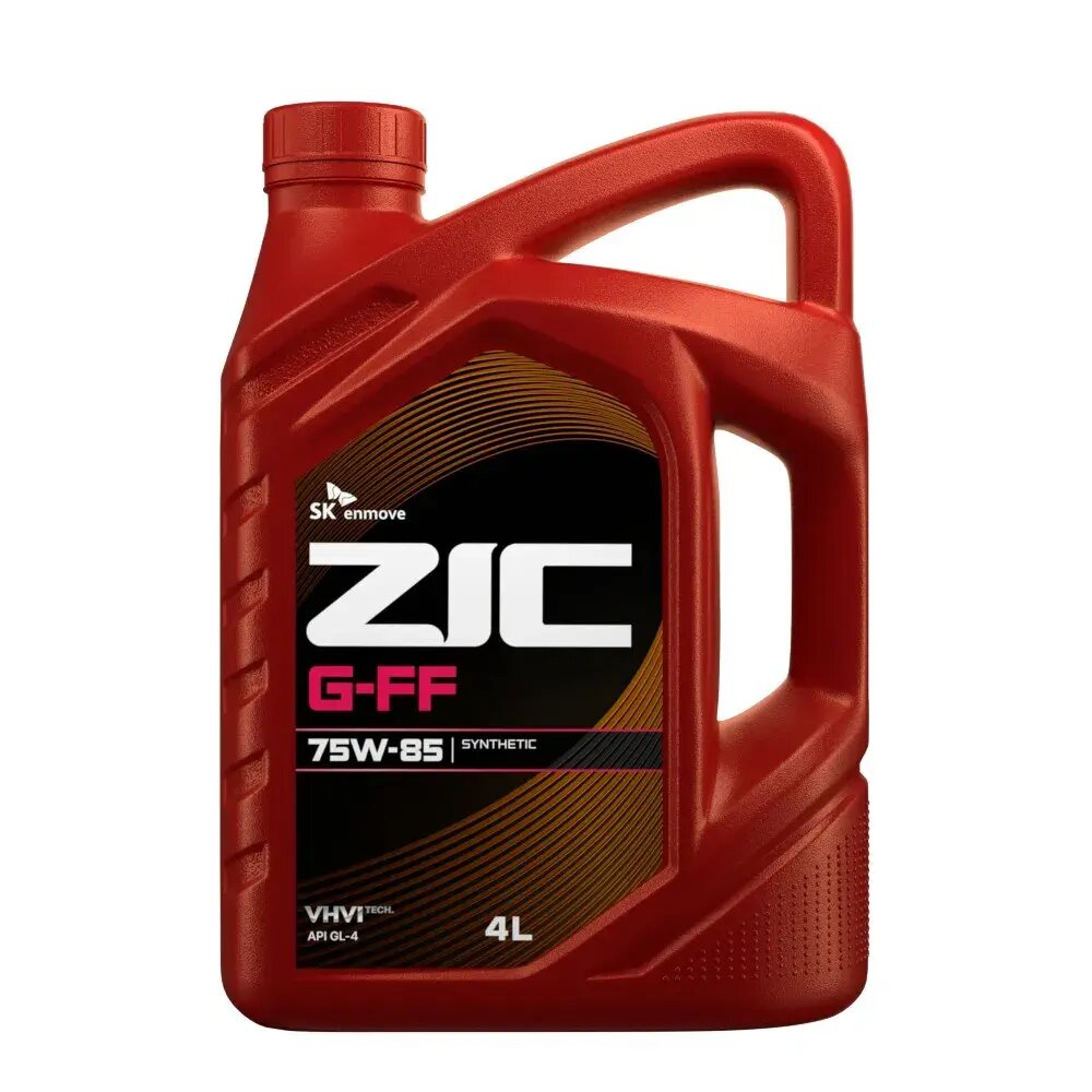 ZIC Масло трансмиссионное ZIC G-FF GL-4 75W85 синтетическое 4 л