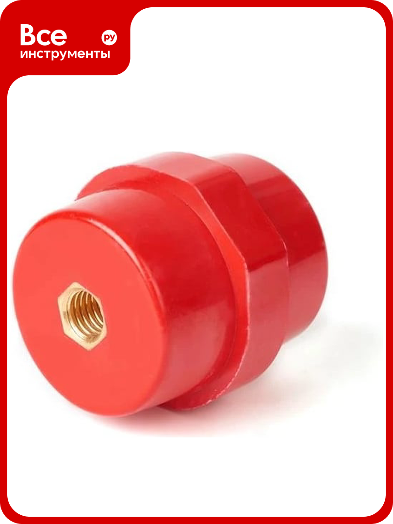 Изолятор HLT SM51 силовой H51xD35xM8мм (10шт./уп) 086-01-06 для распределения электроэнергии