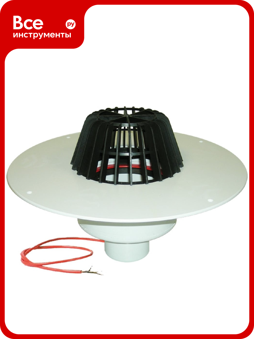 Кровельная воронка HL из с электроподогревом для ПВХ-мембран, DN75 62.1P/7