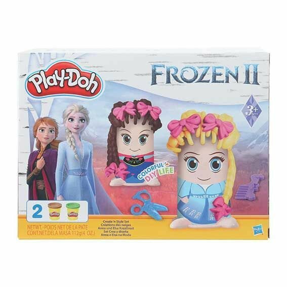 Набор для лепки MultiArt Play-Doh Frozen 2, Сreat'n style set