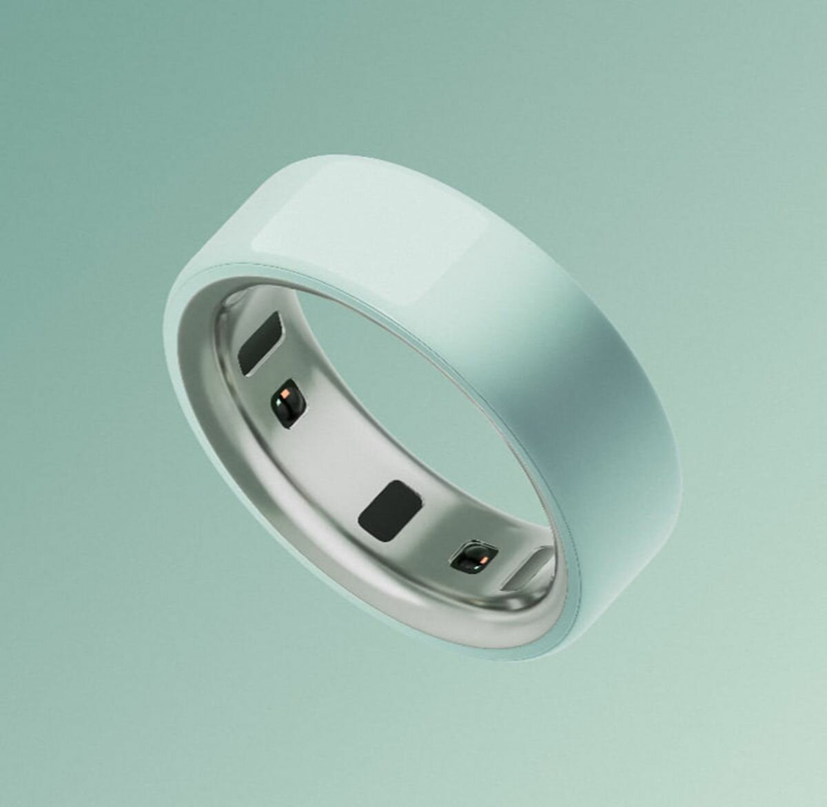 Умное кольцо Oura Ring 4 Ceramic, Tide, US9, мониторинг здоровья