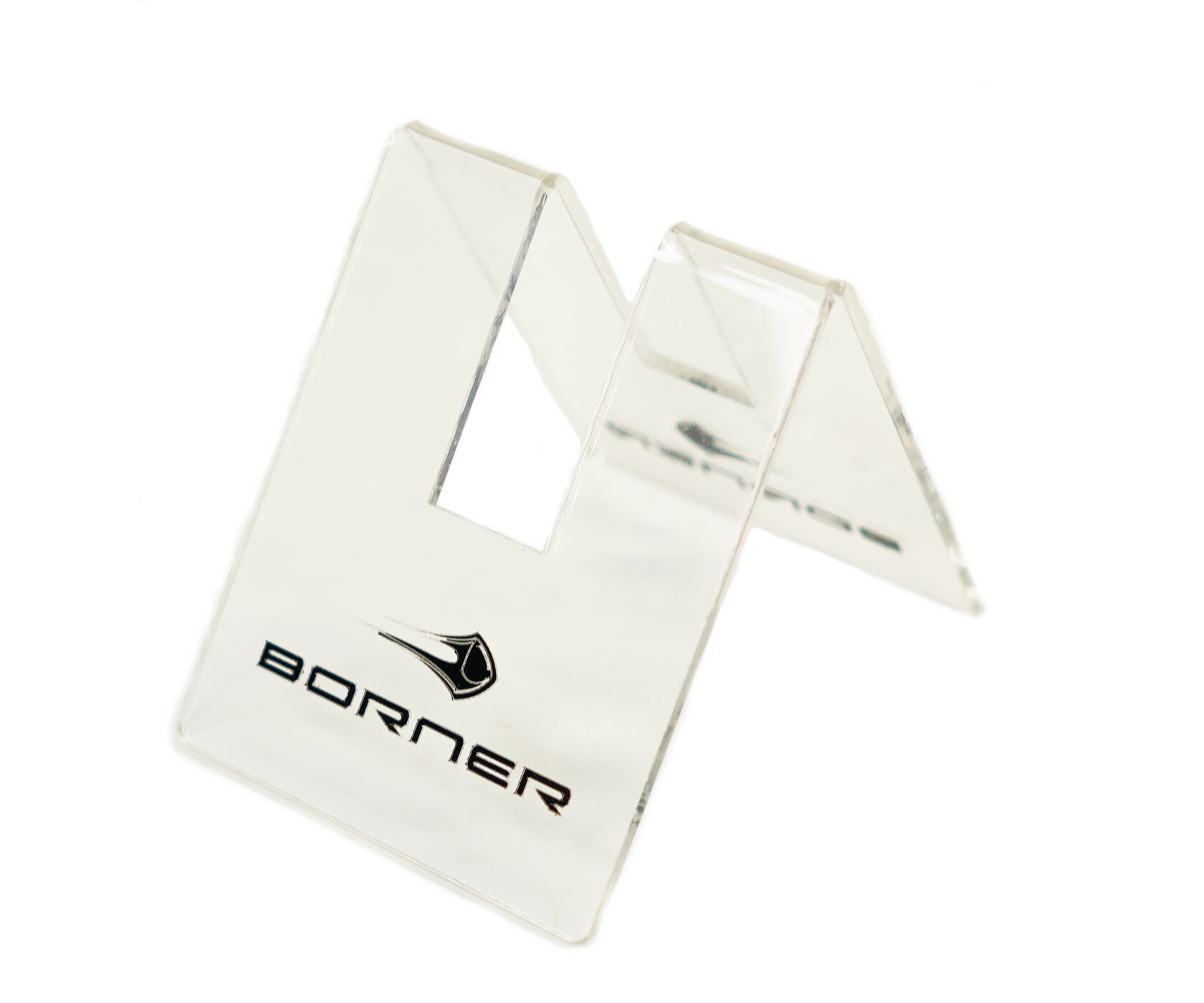 Подставка для пневматических пистолетов Borner, прозрачная, универсальная, пластик