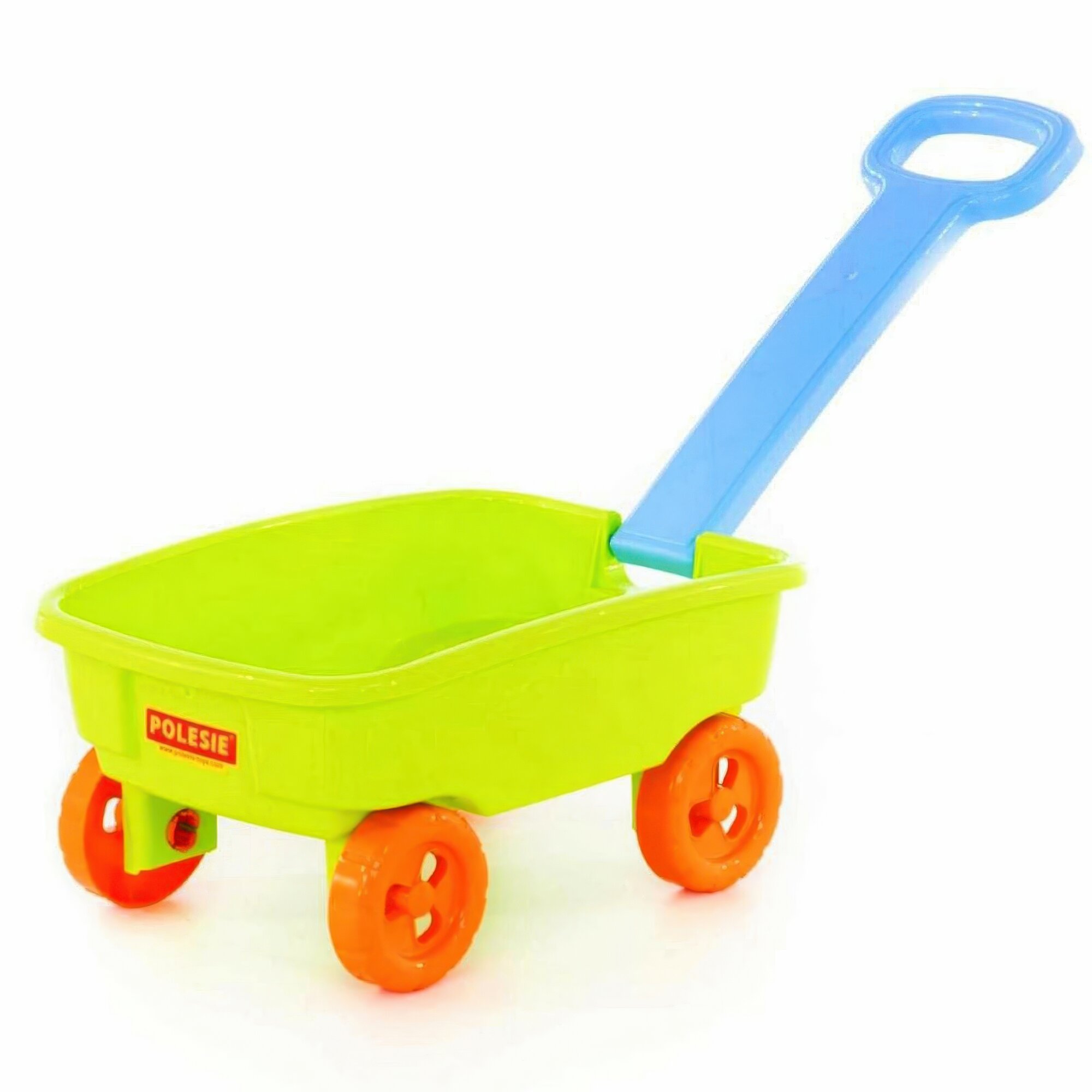 Детская тележка для песочницы "Полесье", с ручкой, пластик, 35,5 см, цвет микс