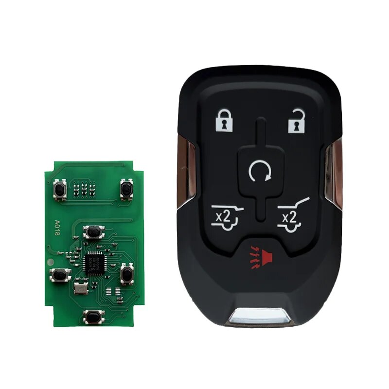 HYQ1AA HYQ1EA для Chevrolet Tahoe Suburban Silverado для GMC Acadia Terrain Yukon Sierra 315/433 МГц ID46 чип умный дистанционный ключ Chevrolet 6 BT, 433MHz