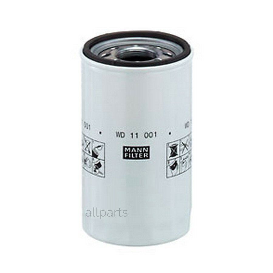 MANN-FILTER WD11001 фильтр масляный! гидравлический H181 D110 M40X2-6H\ DEUTZ-FAHR