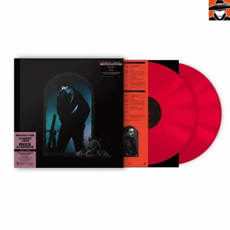Post Malone - Hollywood's Bleeding (2LP, Розовый винил) Хип-хоп, Трэп, Поп-рэп Альбом 2019 года