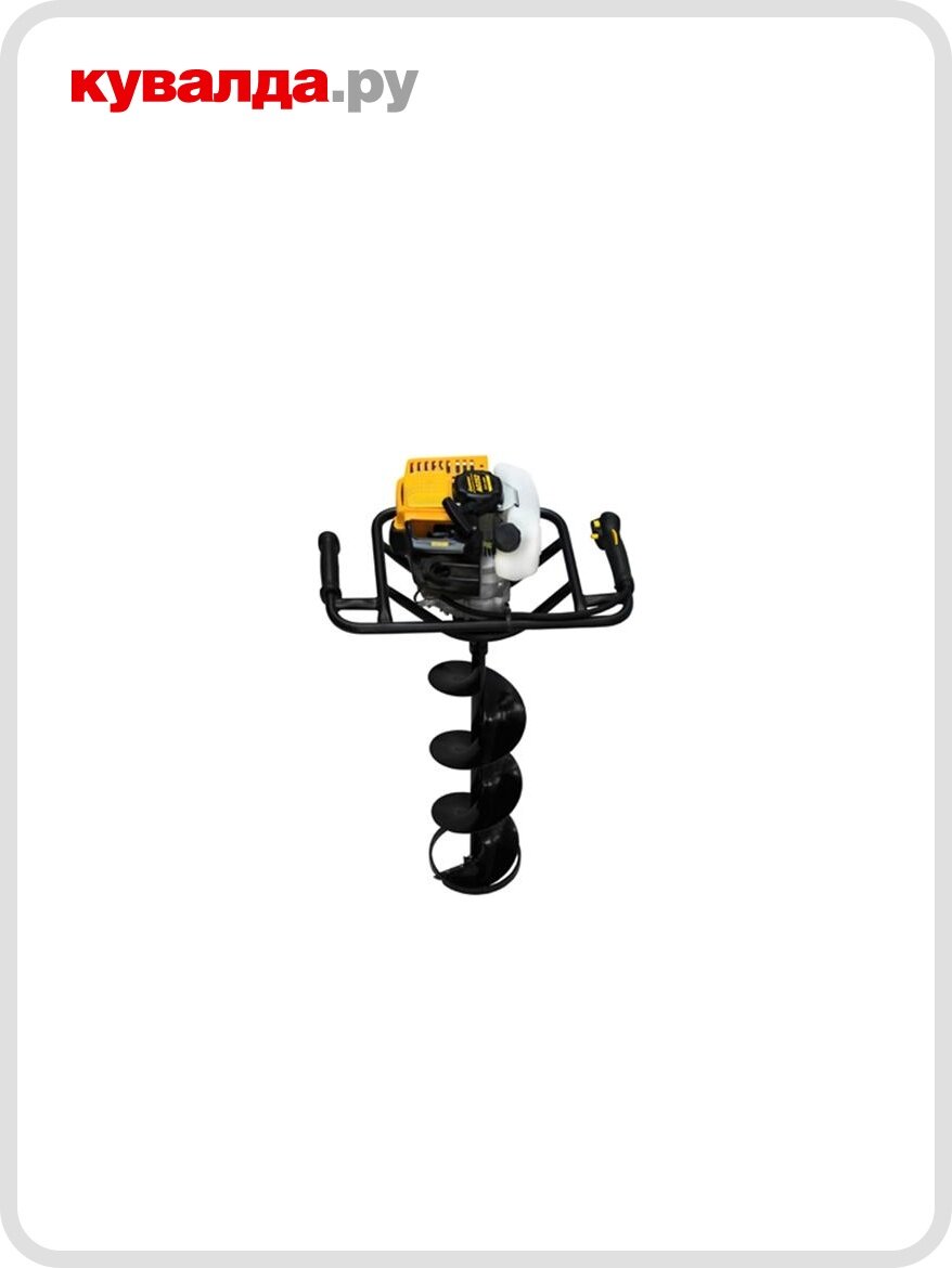 Мотобур CHAMPION AG252 со шнеком 200мм C8053