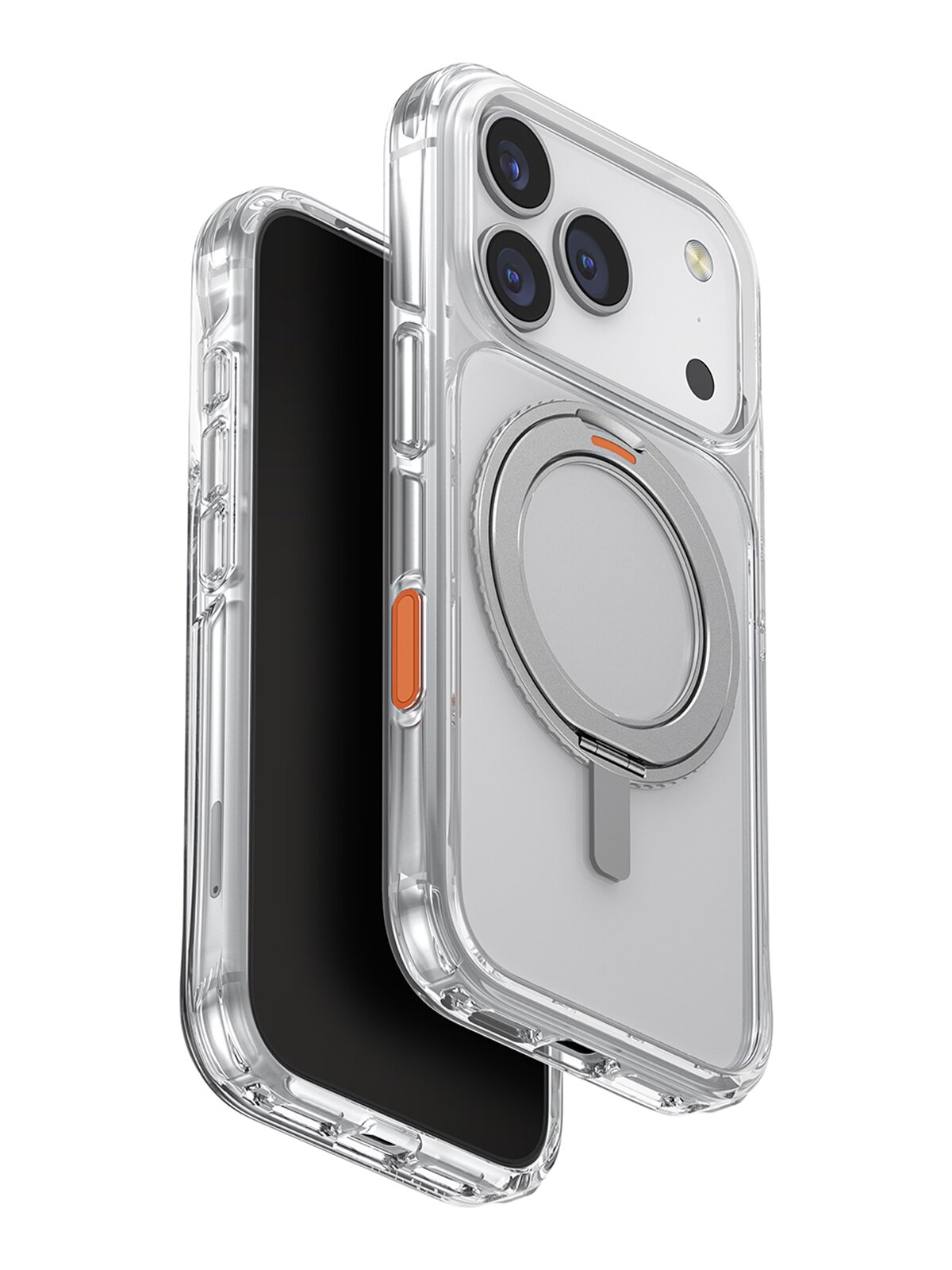 Uniq чехол для iPhone 17 Pro, Swivix с функцией подставки, с Magsafe, Lucent Clear