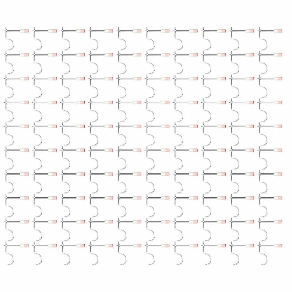 Набор инструментов, Универсальный крепитель для каркасных гвоздей - 20 трубок, 1 пакет 100 штук