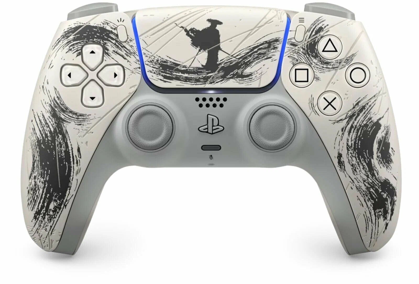 Беспроводной геймпад Sony DualSense 16 кнопок Black Limited Edition (Ghost of Yotei) (PS5)