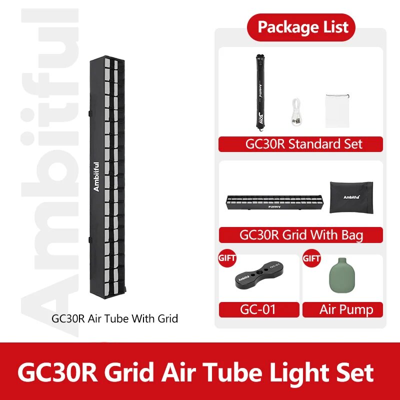 Ambitful GC30R Air Tube Light Set с Grid