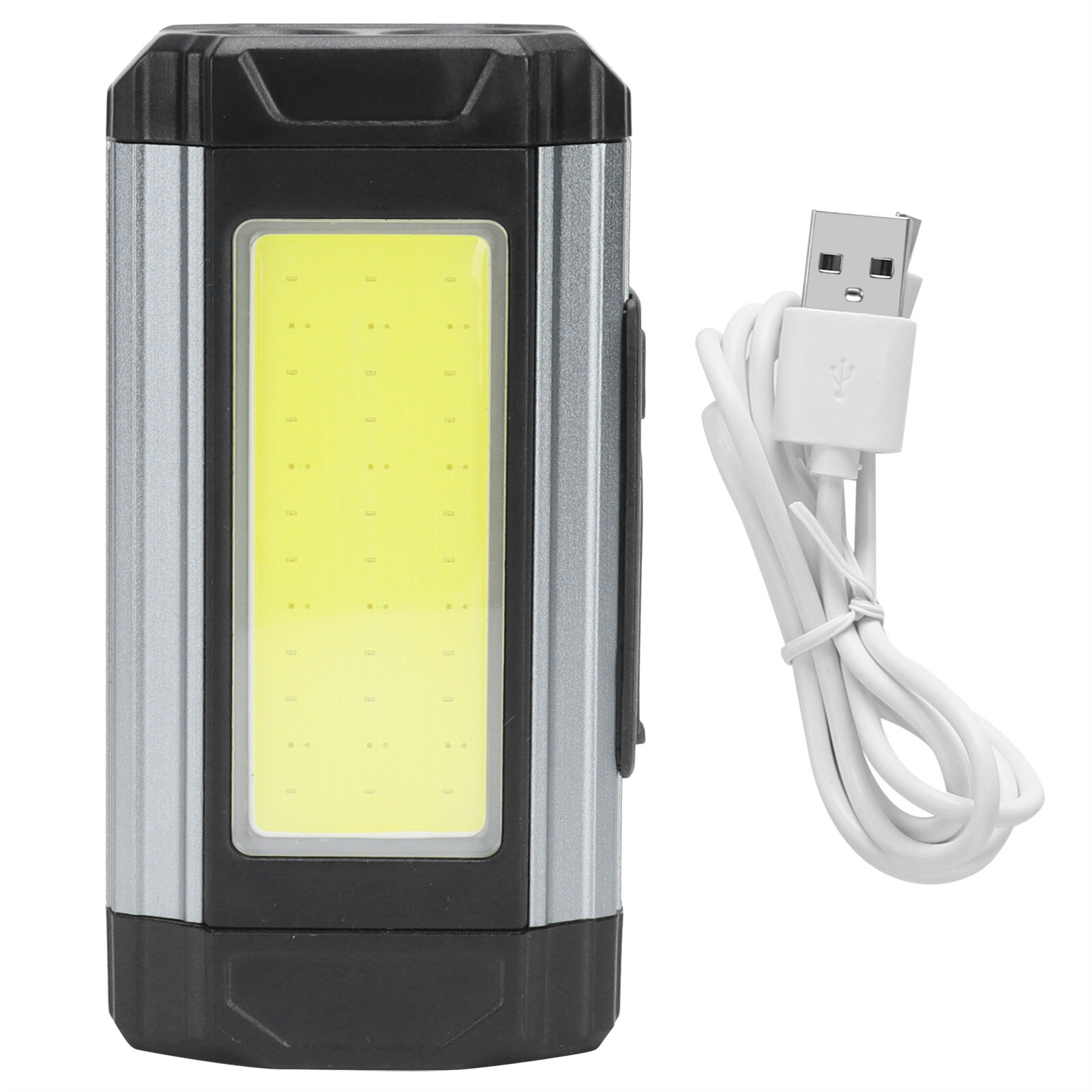 Многофункциональный рабочий фонарь COB, инспекционный фонарь с магнитом и зарядкой через USB