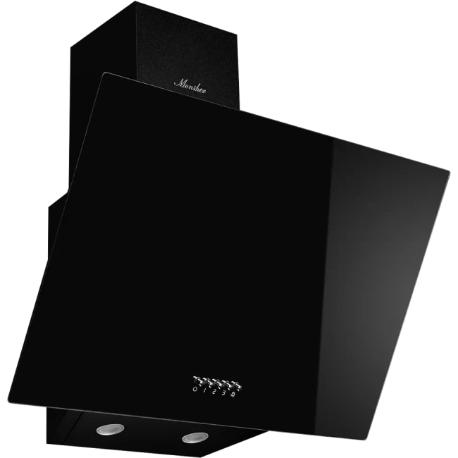 Monsher ASTRA 60 Noir Настенная наклонная вытяжка, ширина 60 см