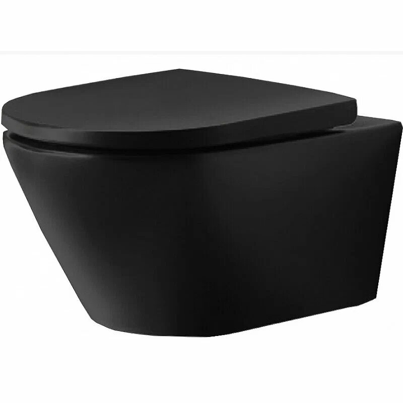 Унитаз Duravit D-Neo 2577098900 подвесной, Rimless, антрацит черный матовый с сиденьем 0021691394 микролифт