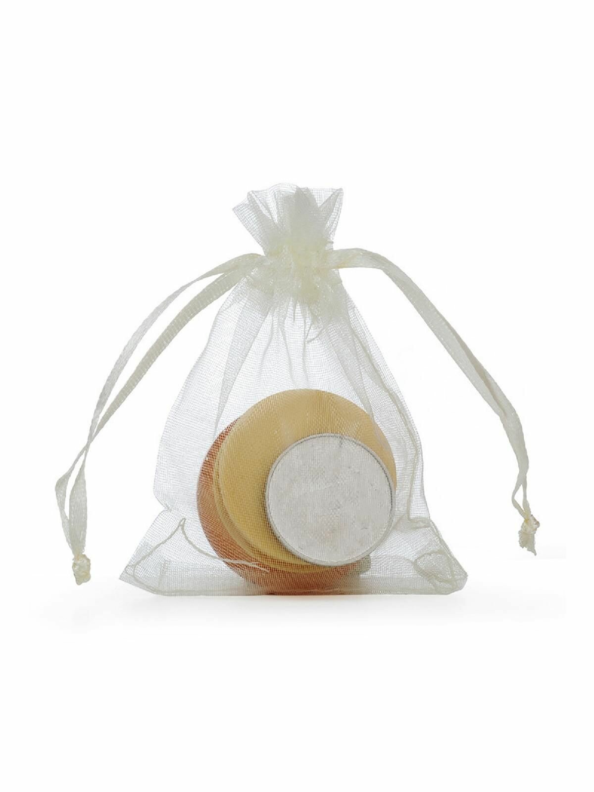 Сумка-органайзер, Нейлоновый сетчатый мешок для хранения фруктов с защитой от птиц и насекомых-бежевый-20-30 см